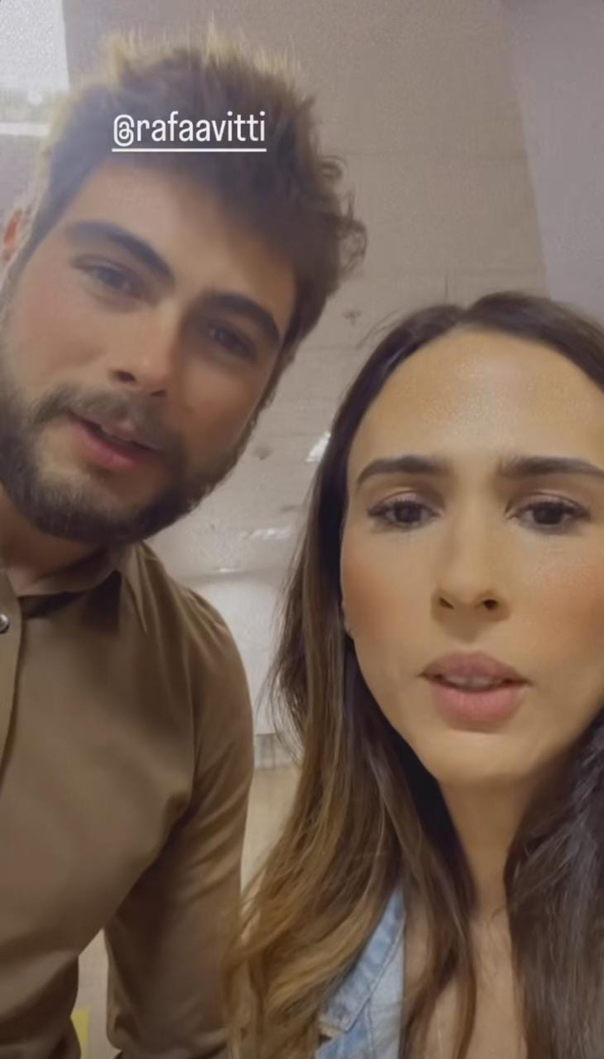 Rafa Vitti brinca Tatá sobre profissionalismo em novela Me chama de Rafael