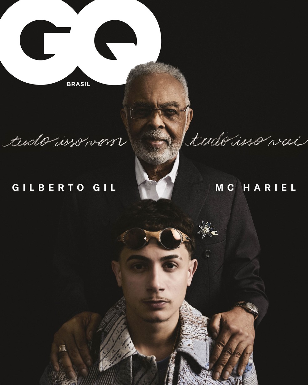 MC Hariel sobre Gilberto Gil: 'Ele me deu uma aula que vou levar para o resto da minha vida'