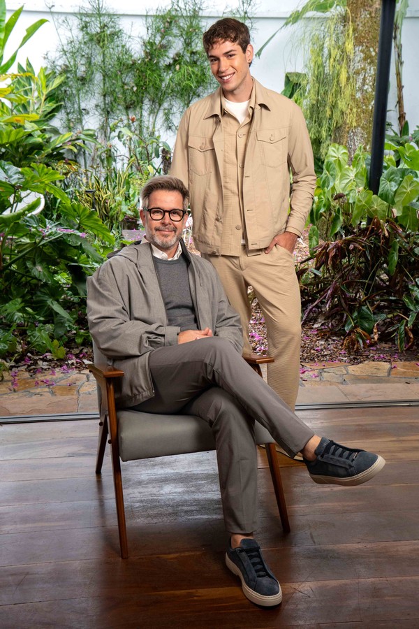 Amyr Klink, Renato Góes e Murilo Benício celebram o Dia dos Pais com ...