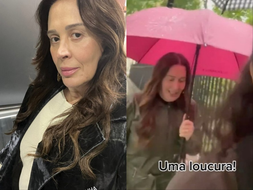 Claudia Raia visita filha em NY e relata perrengue: 'Desaplaudida por ...