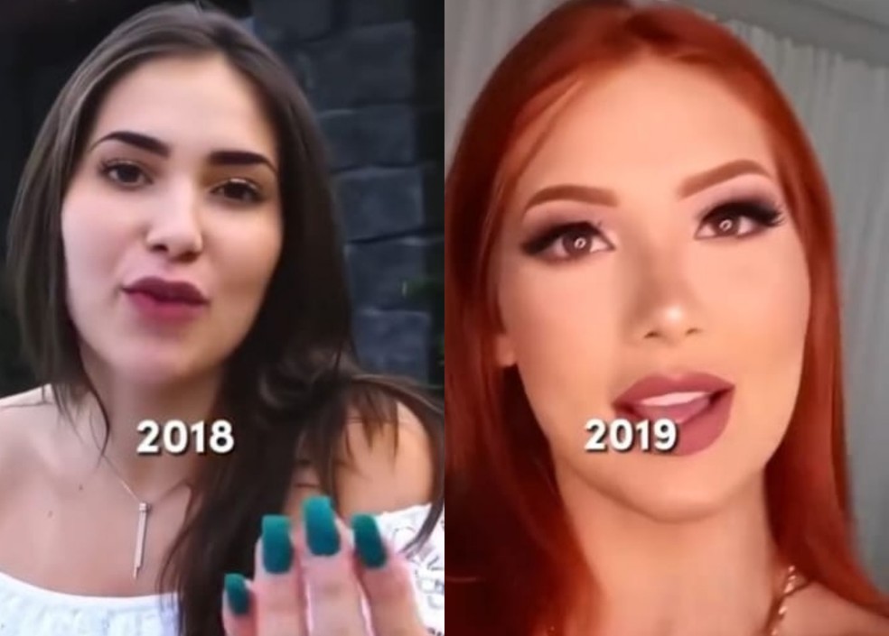 Antes e depois de Virgínia Fonseca viraliza e web opina sobre visual ...