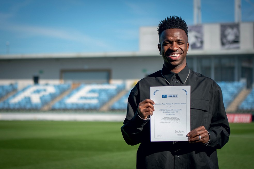 Vini Jr. quer levar instituto à África e cobra jogadores por luta ...