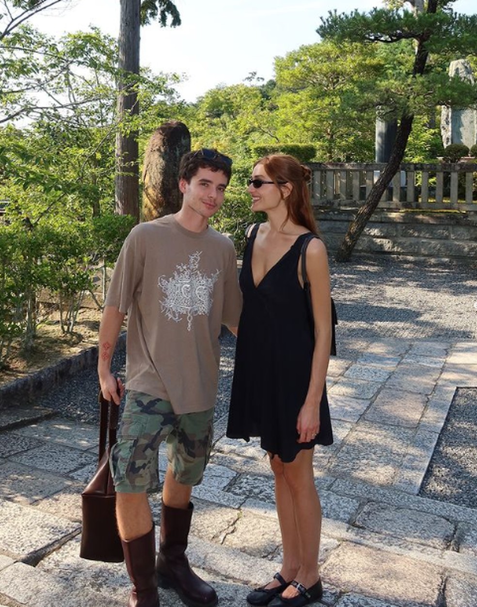 Sasha Meneghel se declara no aniversário de João Lucas em Kyoto