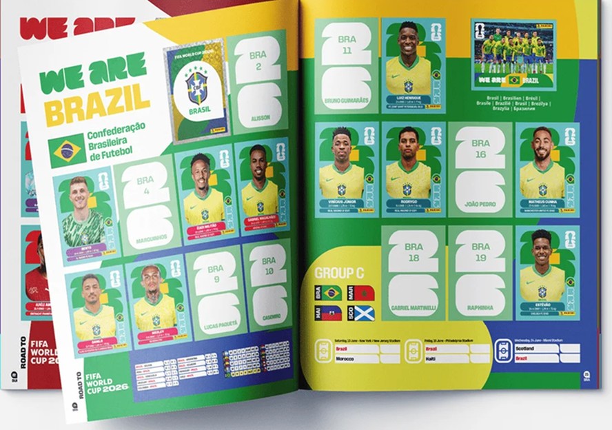 Quanto custa completar o álbum da Copa do Mundo de 2026? São mais de 6 ...