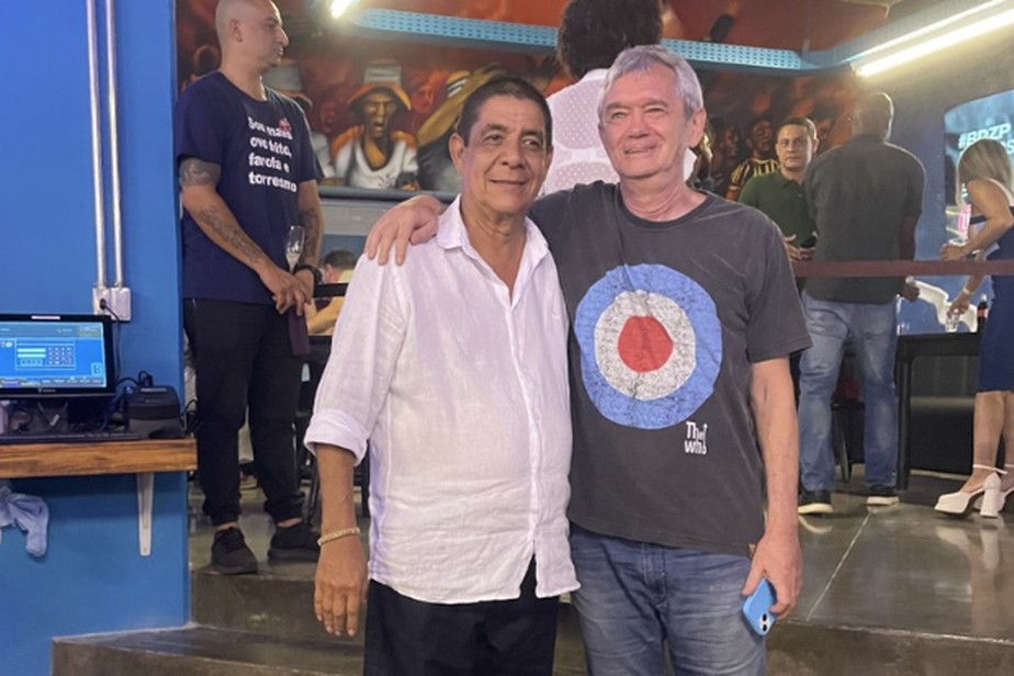 Zeca Pagodinho emociona Serginho Groisman com supresa na Arena ...