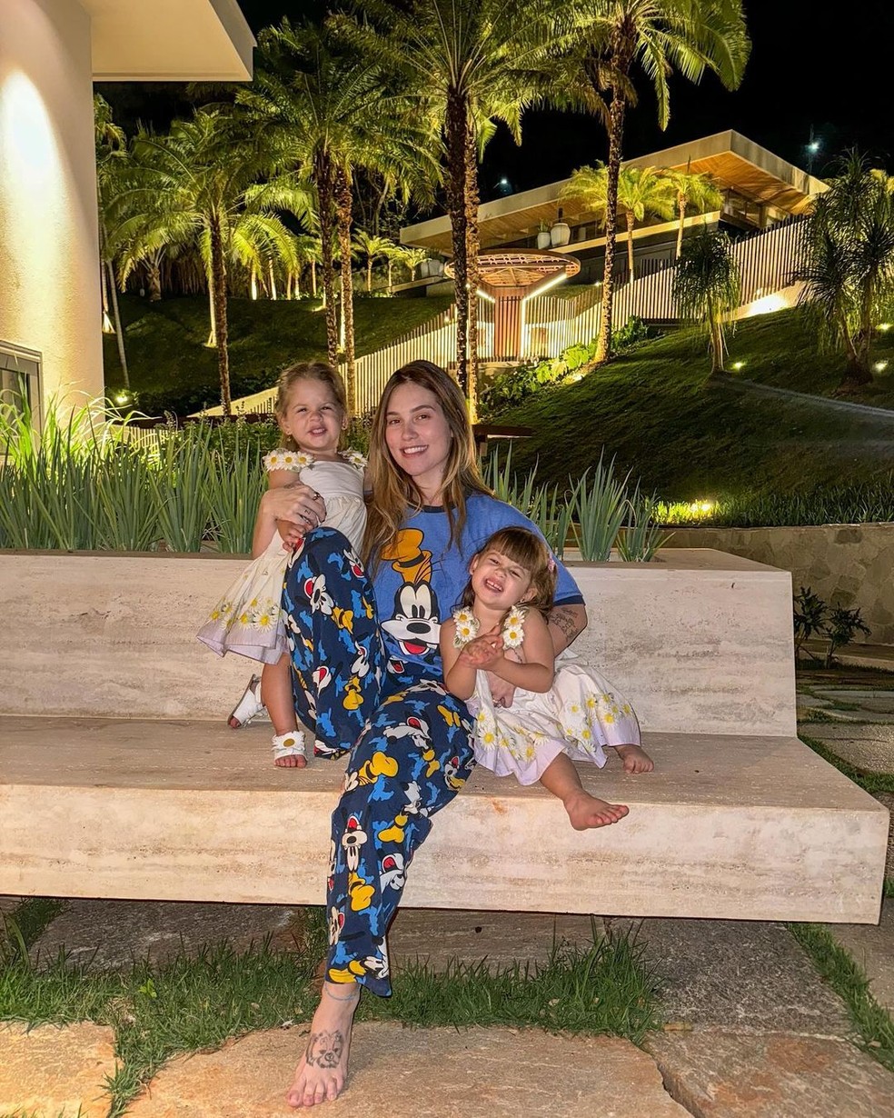 Virginia resgata foto da infância e se compara com a filha, Maria Alice ...