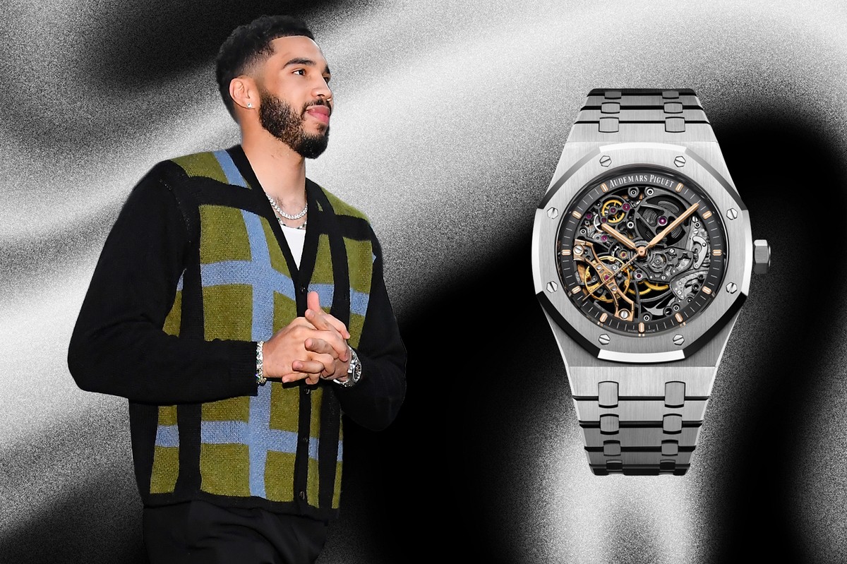 Jayson Tatum chega para a final da NBA usando relógio de R$ 757 mil ...