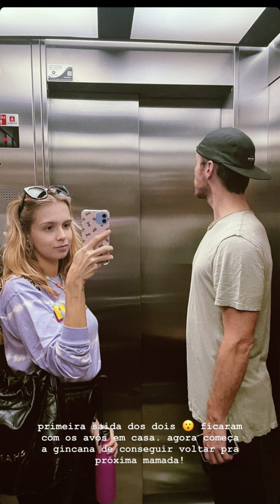 Isabella Scherer e o marido saem juntos pela primeira vez sem os gêmeos ...