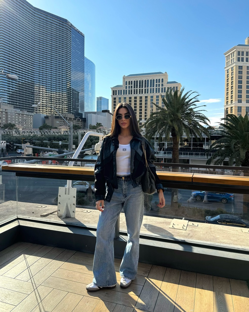 Gabriela Versiani abre álbum de fotos de viagem a Las Vegas