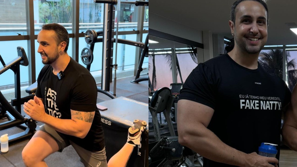 Fake Natty? Rodrigo Góes mantém shape com musculação diária e é adepto ...