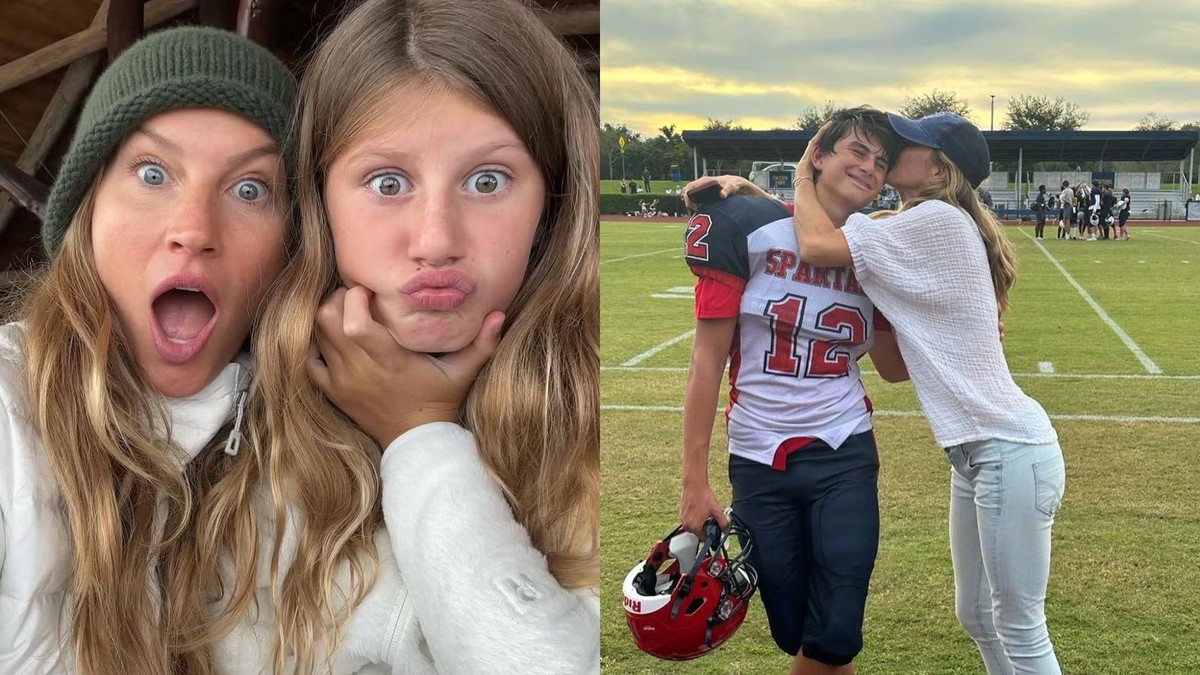 Conheça Benjamin e Vivian Lake, os dois primeiros filhos de Gisele Bündchen