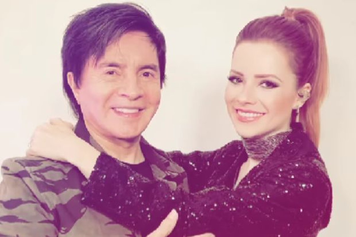 Sandy celebra aniversário de 65 anos de Xororó: 'Meu eterno herói'