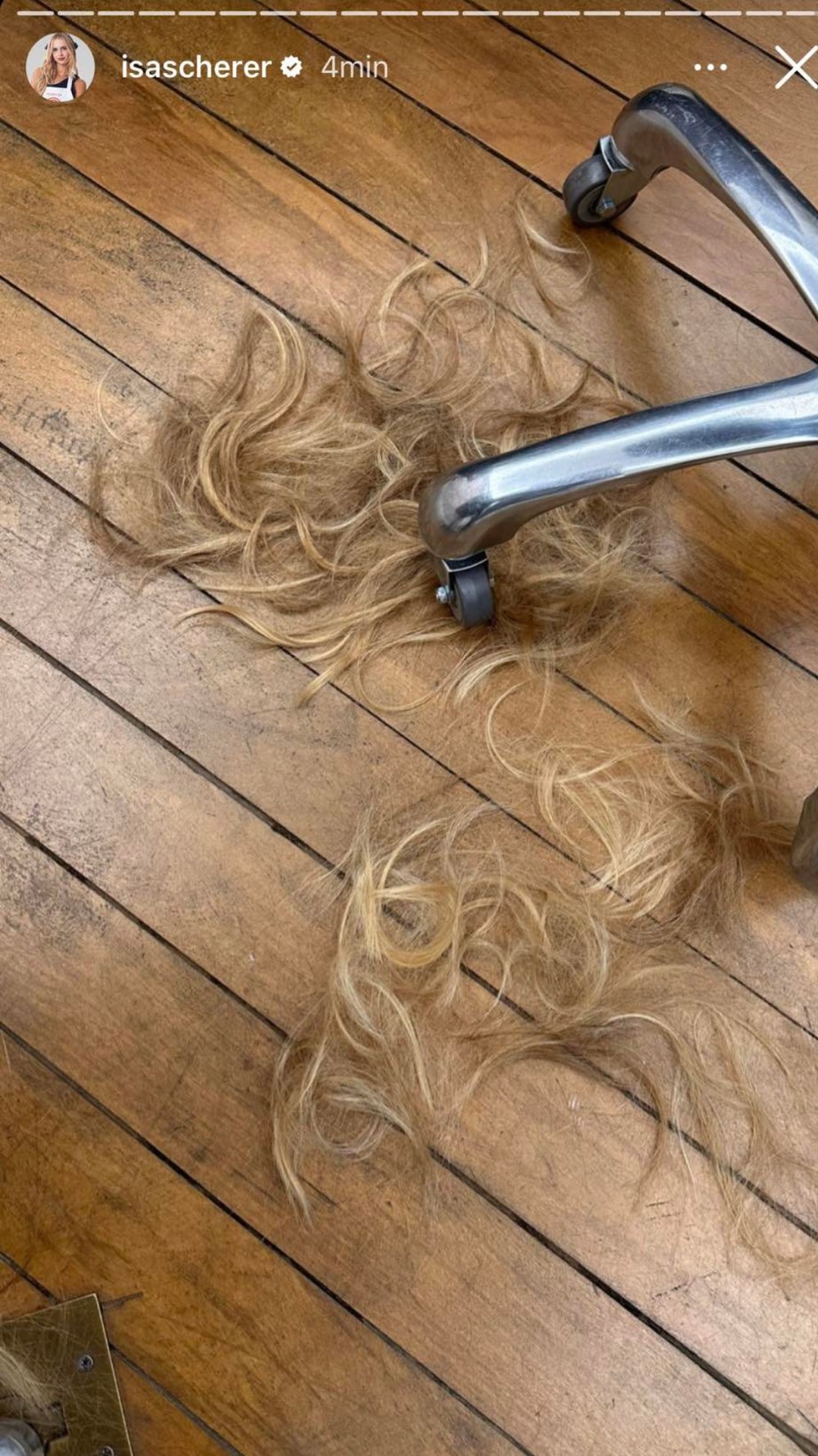 Isa Scherer radicaliza no visual e surge com os fios mais curtos