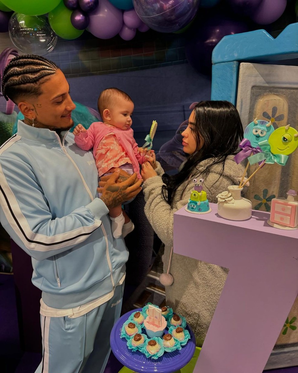 MC Mirella celebra 7 meses de Serena, sua filha com Dynho Alves