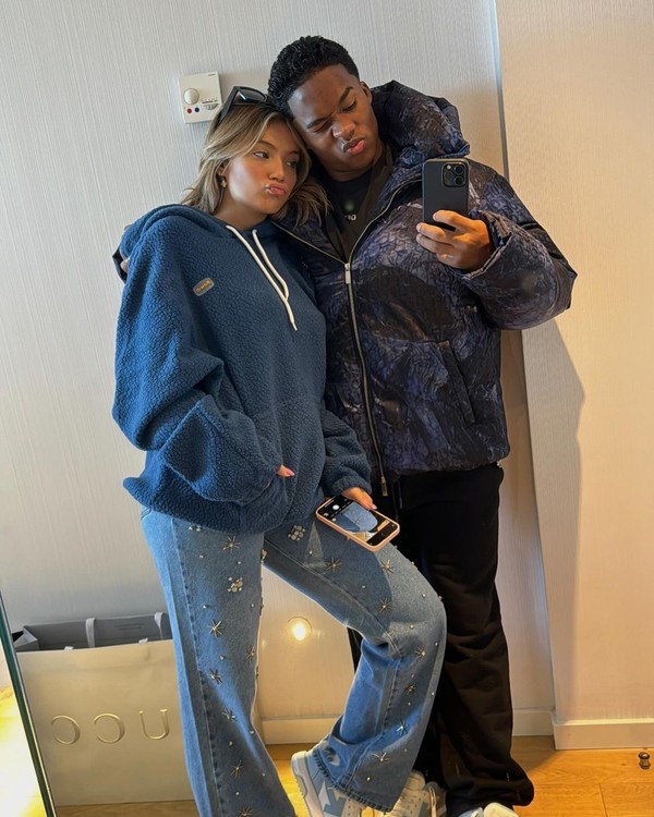 Jogador do Palmeiras, Endrick posta fotos inéditas com namorada ...