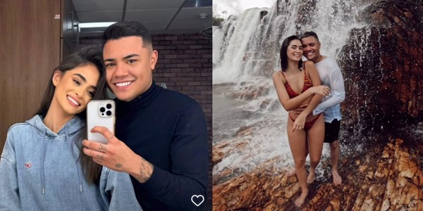 Felipe Araújo posta fotos com namorada e fãs citam irmão do cantor: 'Me fez lembrar do Cris e da ...