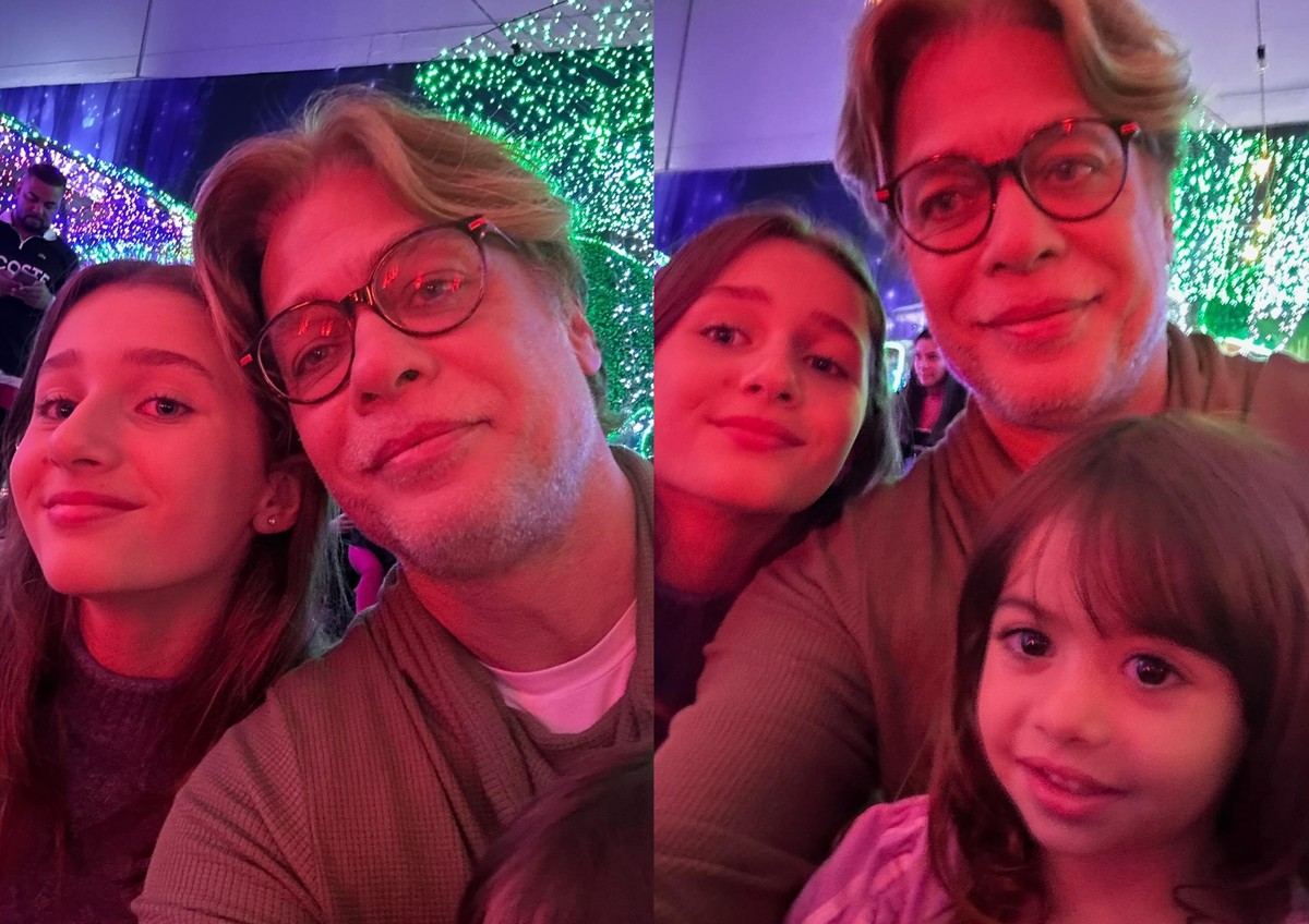 Fábio Assunção leva filhas para espetáculo teatral: 'Era uma vez numa ...