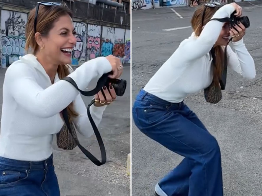 Mari Gonzalez arranca elogios de Pipo Marques como “fotógrafa”: “Esforçada”