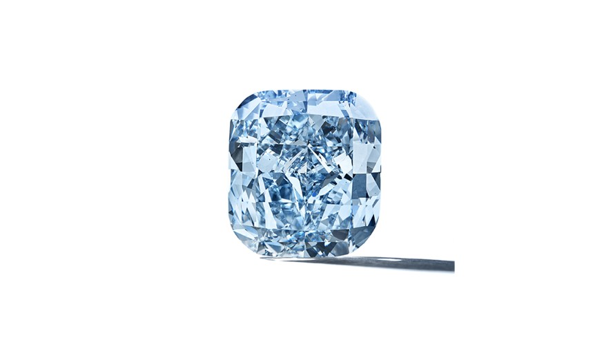 O raríssimo diamante azul que pode ser leiloado por US$ 20 milhões