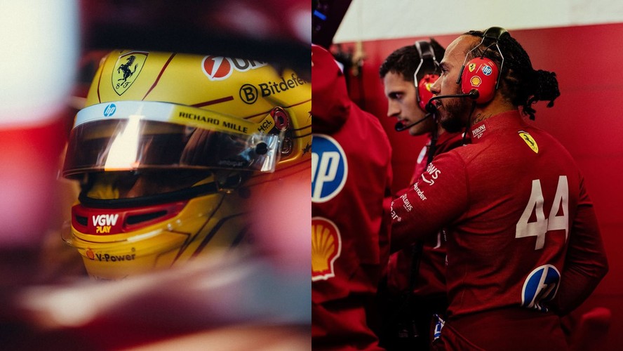Lewis Hamilton lamenta estreia difícil na Ferrari: 'Uma verdadeira ...