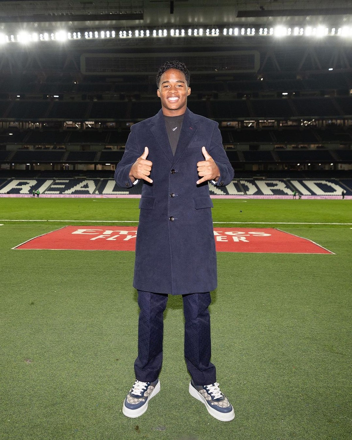 Após visita ao Real Madrid, Endrick ganhou 500 mil seguidores em dois ...
