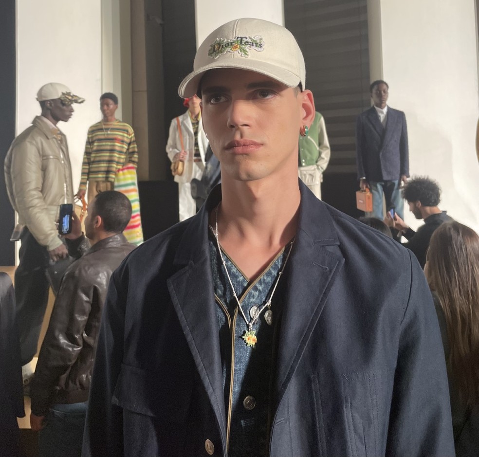No Egito, Dior apresenta colab com o americano Tremaine Emory