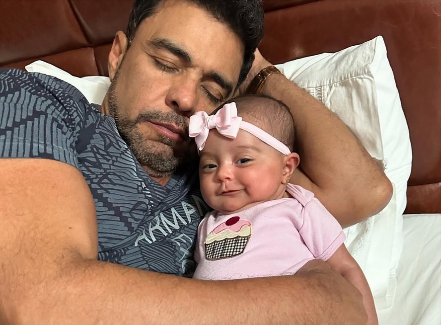 Zezé Di Camargo esbanja fofura em nova foto com a filha caçula ...