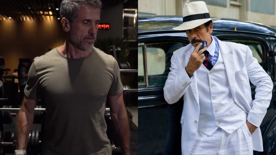 Aos 53, Eriberto Leão faz musculação todo dia e dieta carnívora para ...