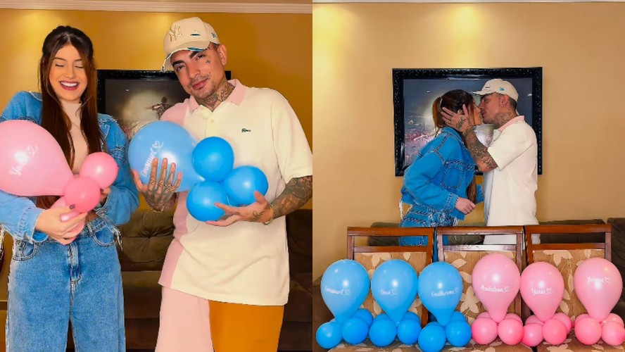 MC Guimê e Fernanda Stroschein revelam opções de nomes para seu ...
