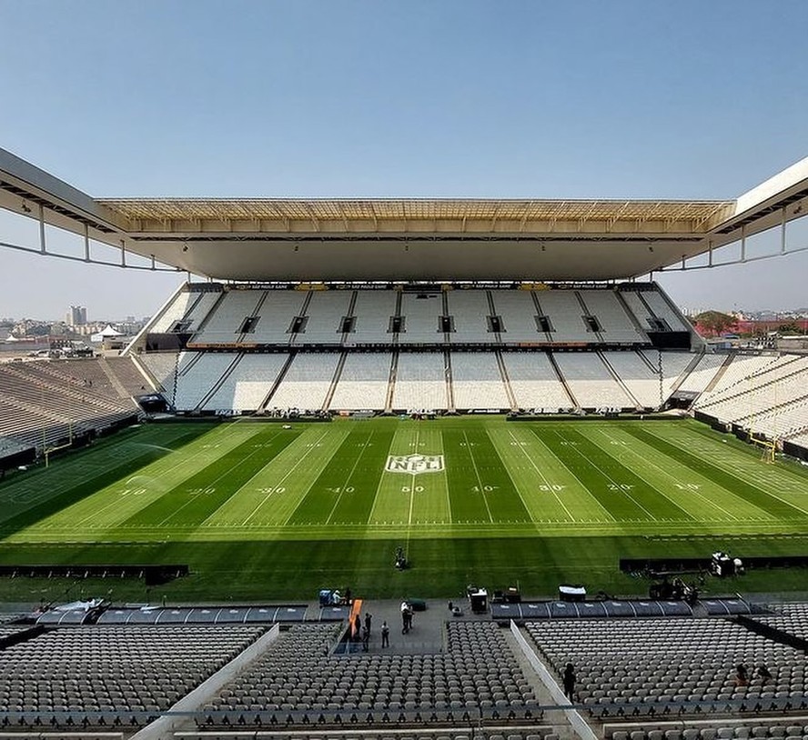 Camarote de jogo da NFL no Brasil terá capacidade de 900 pessoas