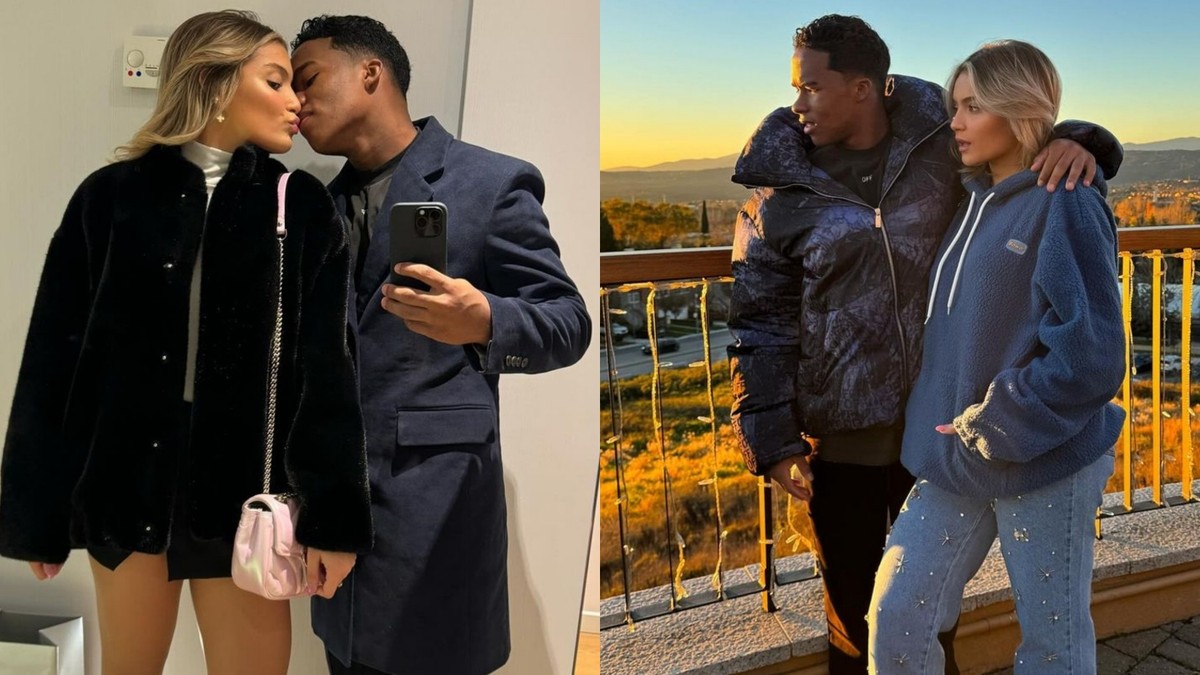 Jogador do Palmeiras, Endrick posta fotos inéditas com namorada ...