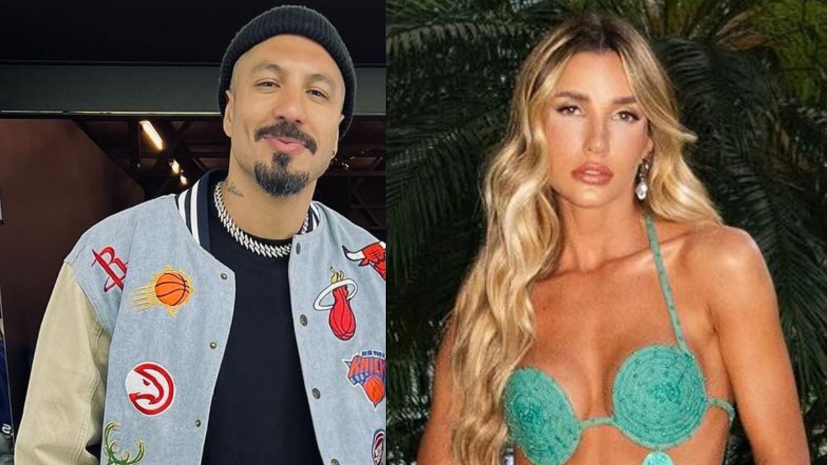 Aline Gotschalg dá show de beleza e recebe comentário 'picante' do marido, Fernando Medeiros