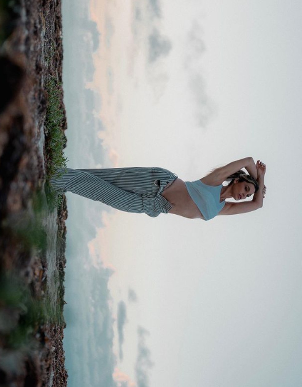 Flávia Alessandra posa em Mérida, no México: 'Momento de leveza'