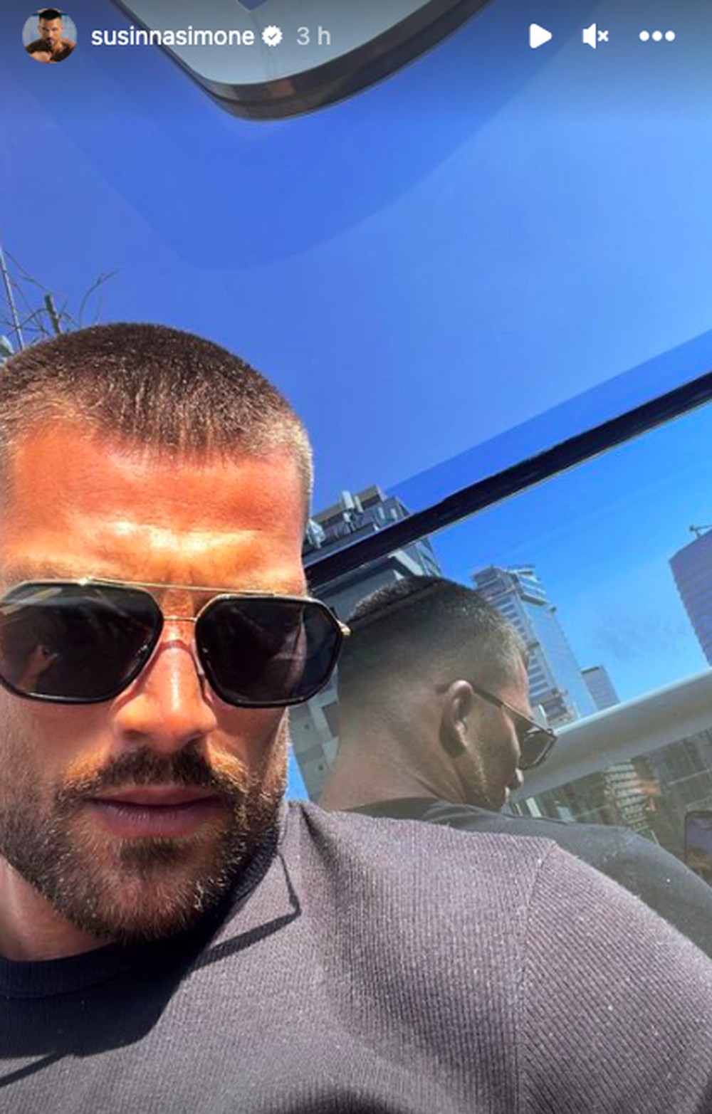 Em São Paulo, Simone Susinna se declara: 'O Brasil me faz feliz'