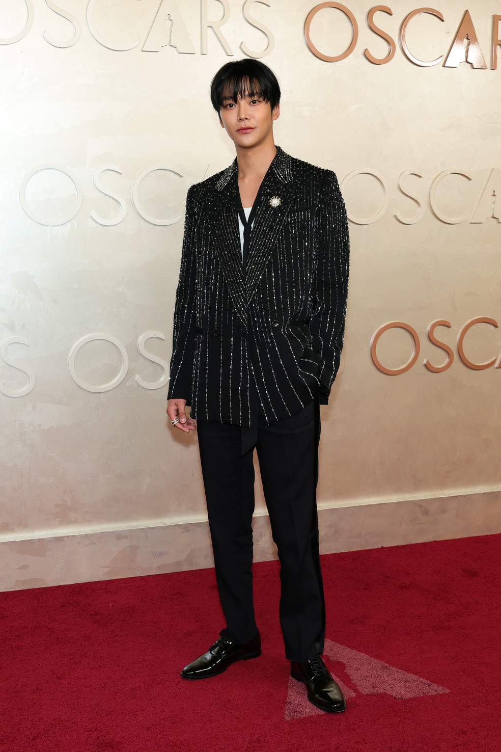 Broches foram os verdadeiros protagonistas da moda masculina no Oscar 2025