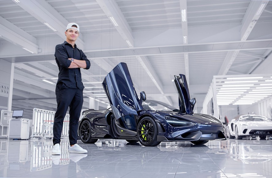 A impressionante coleção de carros de luxo de Lando Norris, com modelo ...