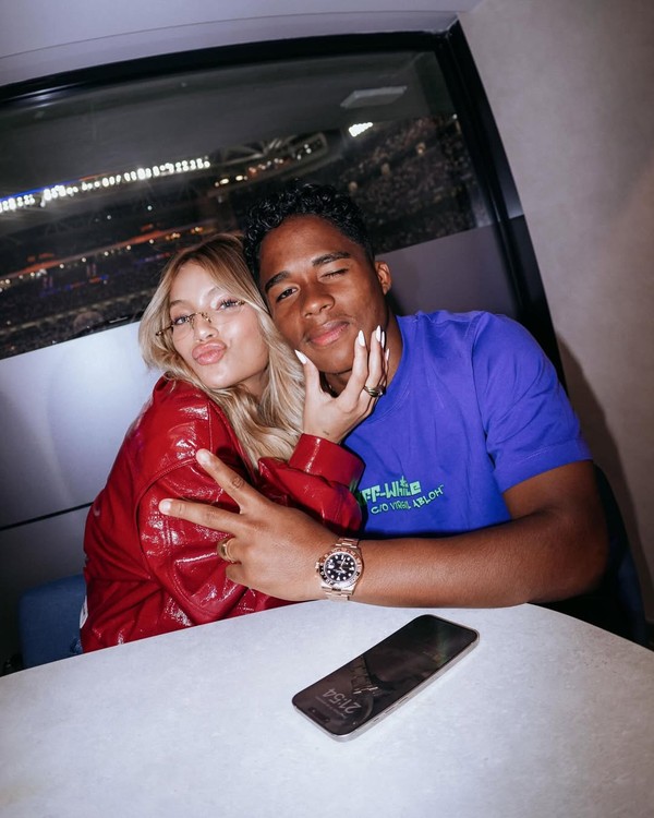 Endrick se declara no aniversário da esposa, Gabriely Miranda: 'Estarei ...