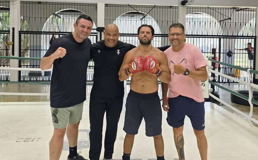 Duda Nagle mostra preparação para lutar conta Popó: 'Quem teria essa ...