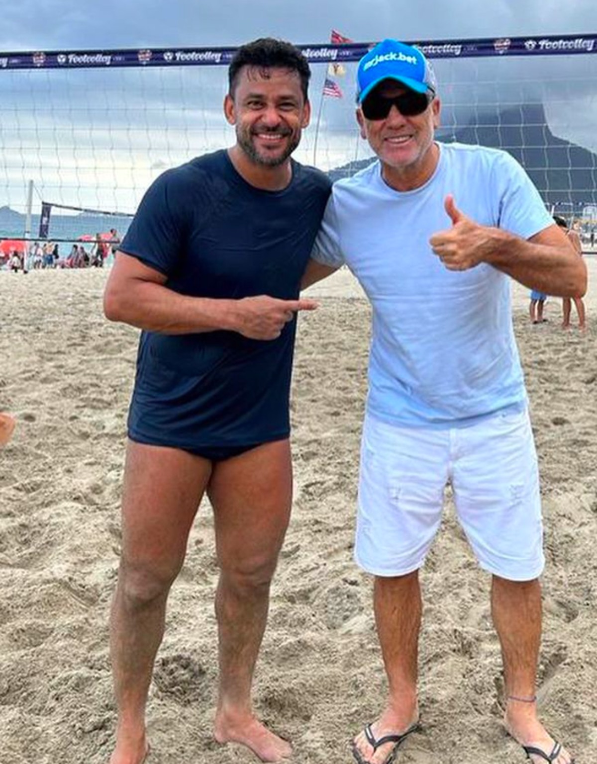 Renato Gaúcho compartilha cliques da folga ao lado de Fred e Carol ...