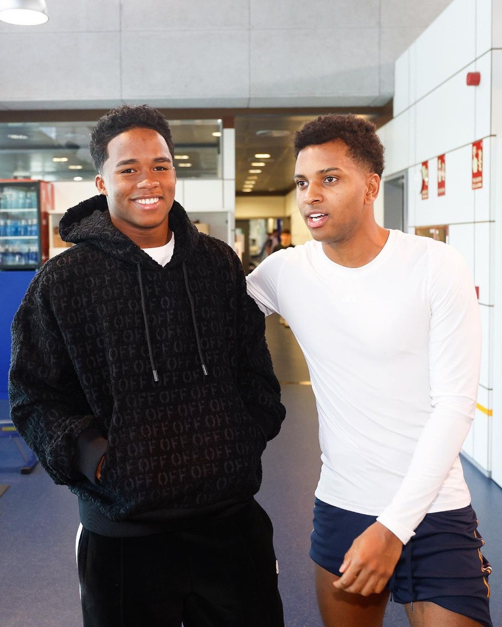 A visita de Endrick a Madrid é um verdadeiro fashion show