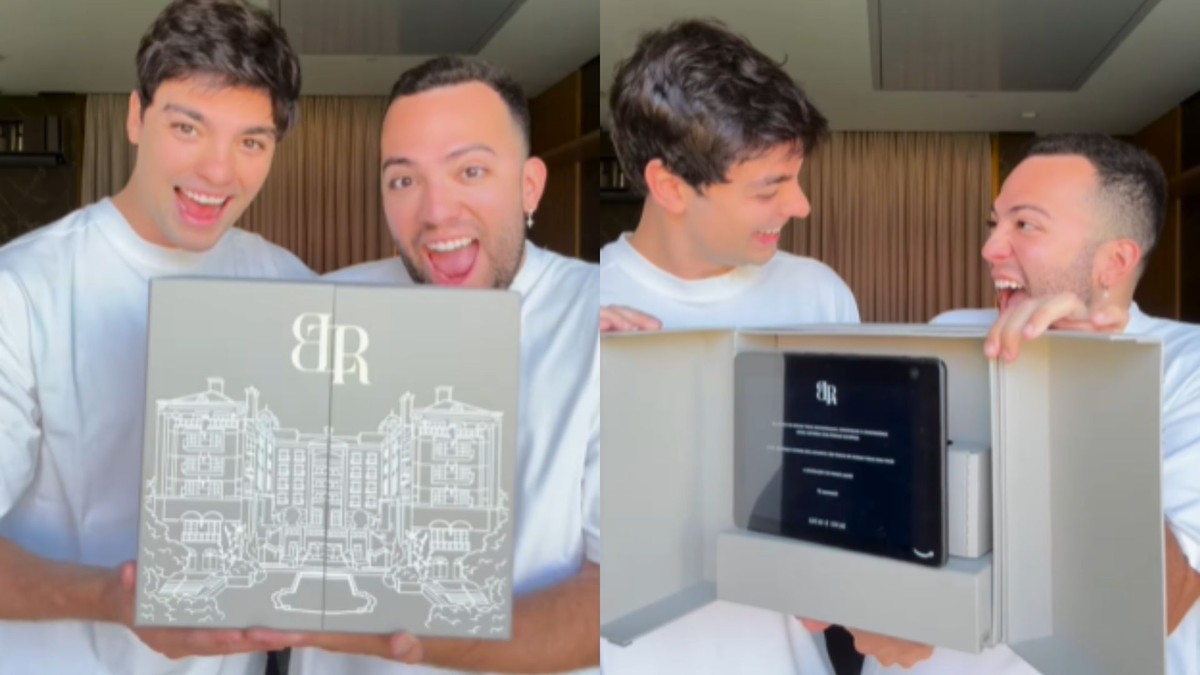 Lucas Rangel choca ao mostrar convite luxuoso para seus padrinhos de ...