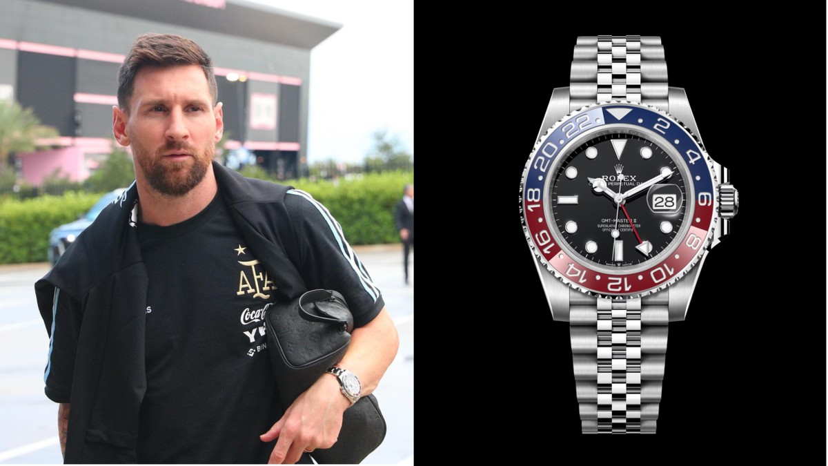 Messi tem coleção de Rolex que ultrapassa os R$ 3,4 milhões