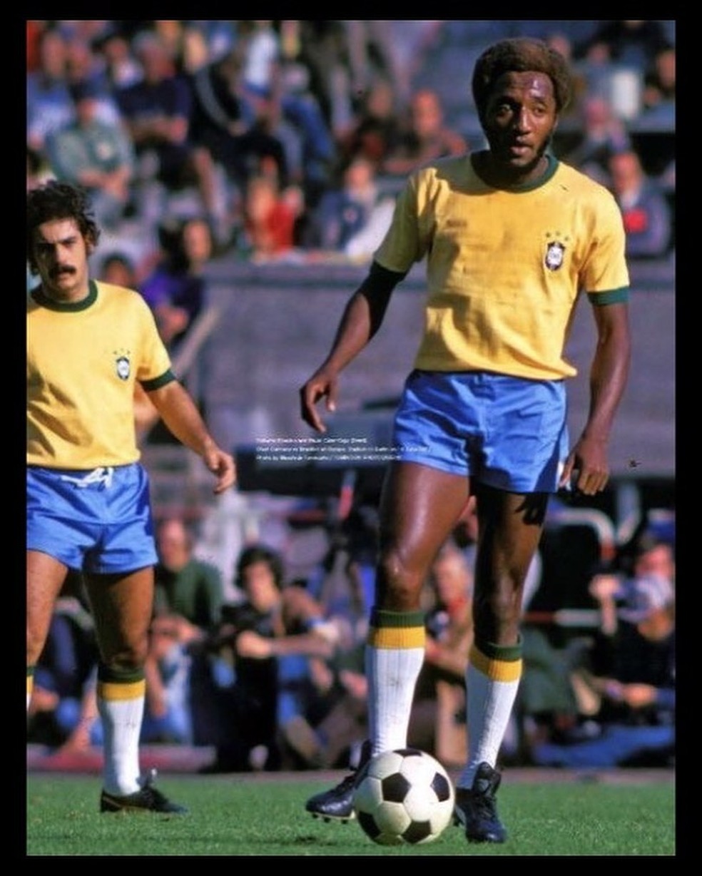 Zagallo recebe visita de Paulo César Caju e posta: 'Um dos maiores craques'