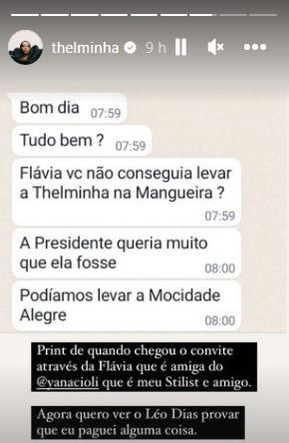 Ex-BBB Thelma Assis rebate acusação de que teria pago para ser musa ...