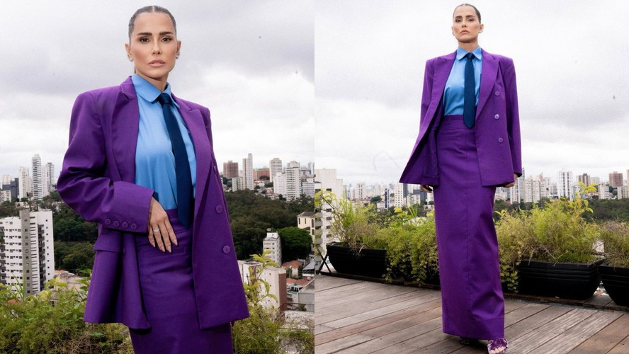 Deborah Secco impressiona ao posar com look diferentão e ganha elogios ...