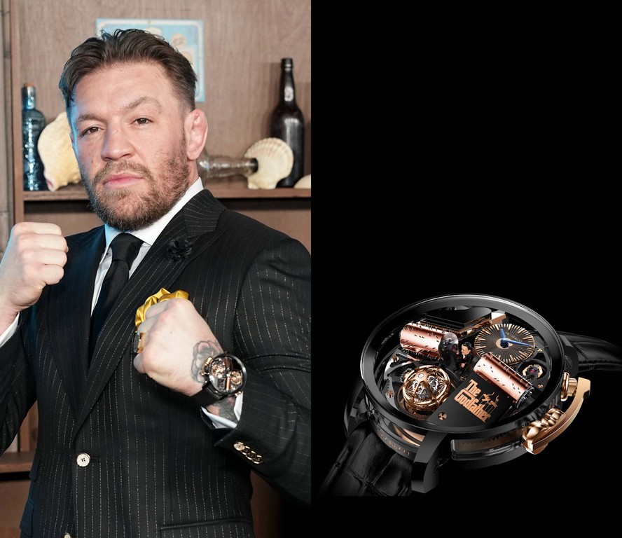 Connor McGregor surge com relógio de quase R$2 milhões inspirado em 'O ...