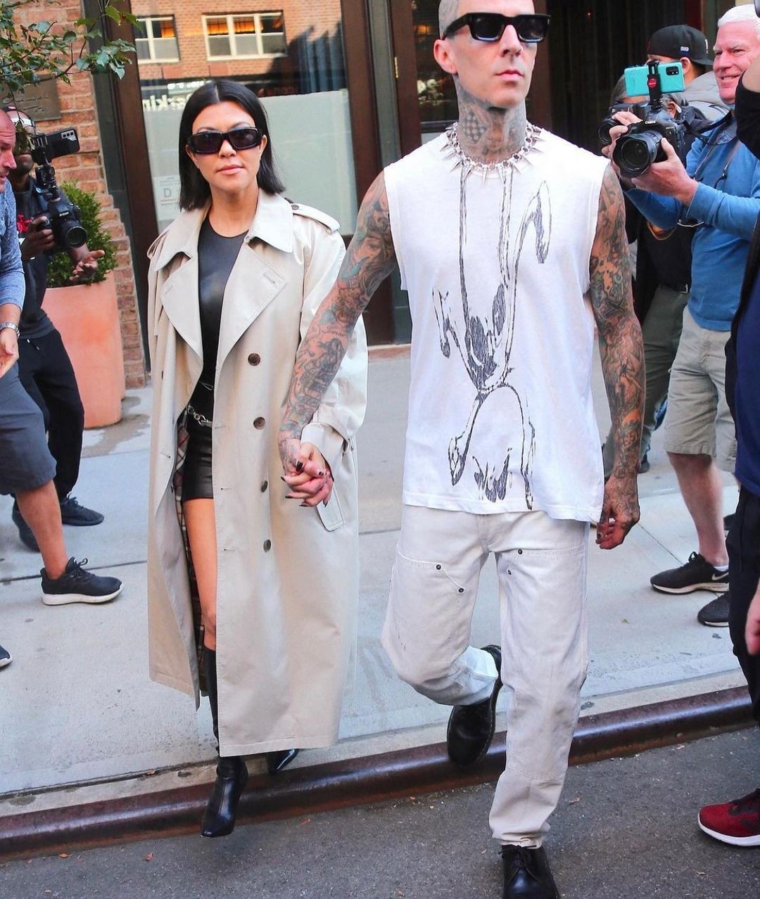 Travis Barker ama o estilo punk, hoje com pitadinha de refino Kardashian