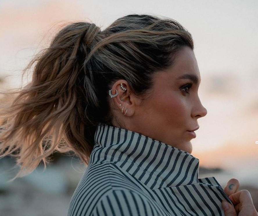 Flávia Alessandra posa em Mérida, no México: 'Momento de leveza'