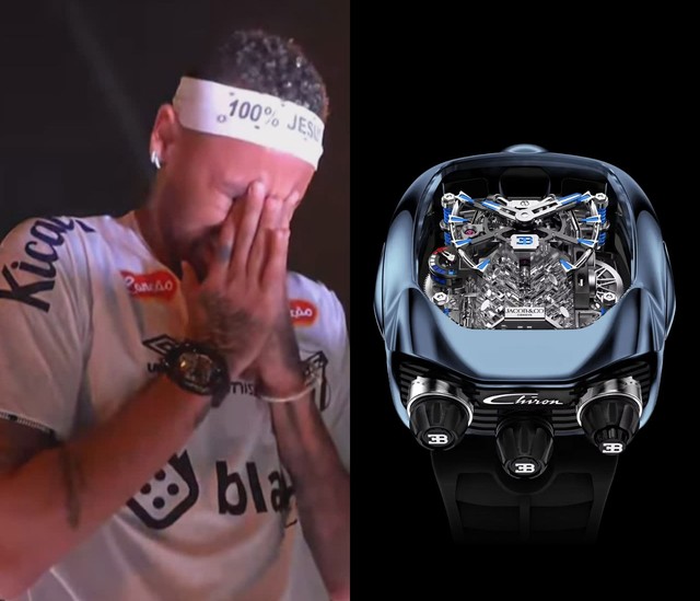 Conheça a coleção de relógios luxuosos de Neymar Jr