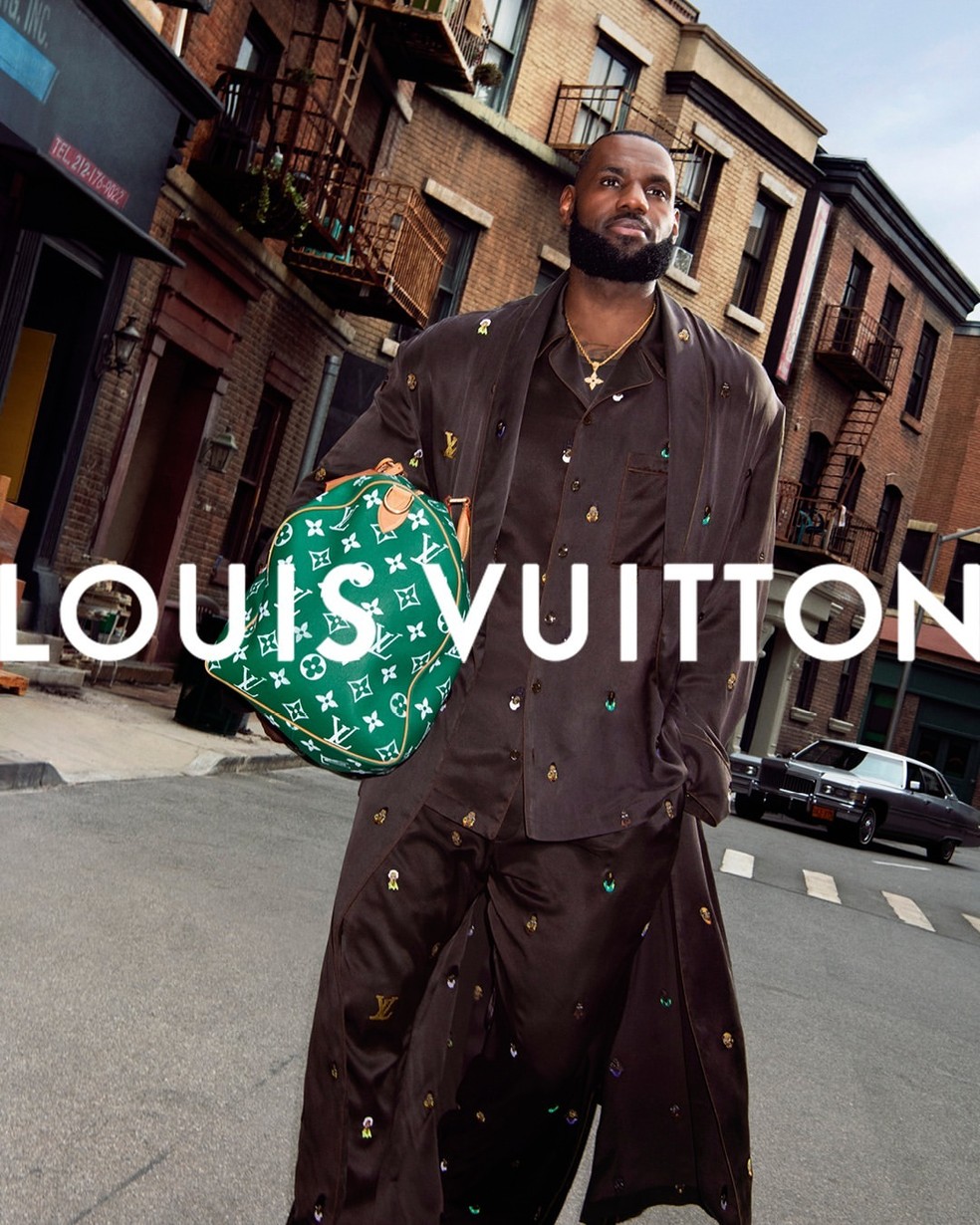 Lebron James é oficialmente a nova cara da Louis Vuitton